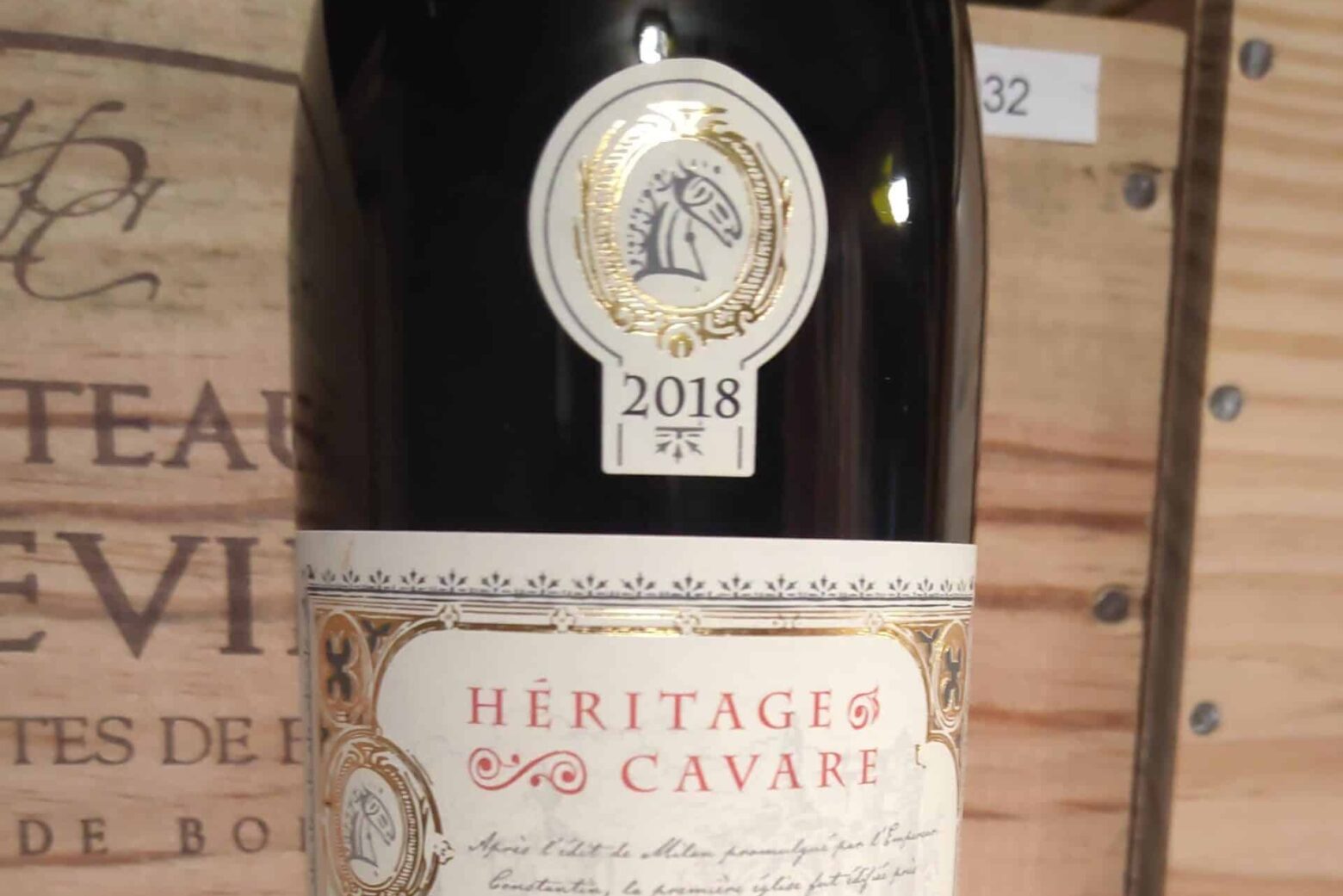 Les Vins De Héritage Cavare AOC Côtes Du Rhône - MaCave E.Leclerc